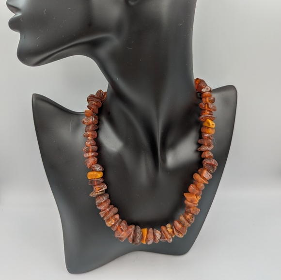 Copenhagen Denmark | Jewelry | Vintage Chunky Dark Honey Cherry Raw ...